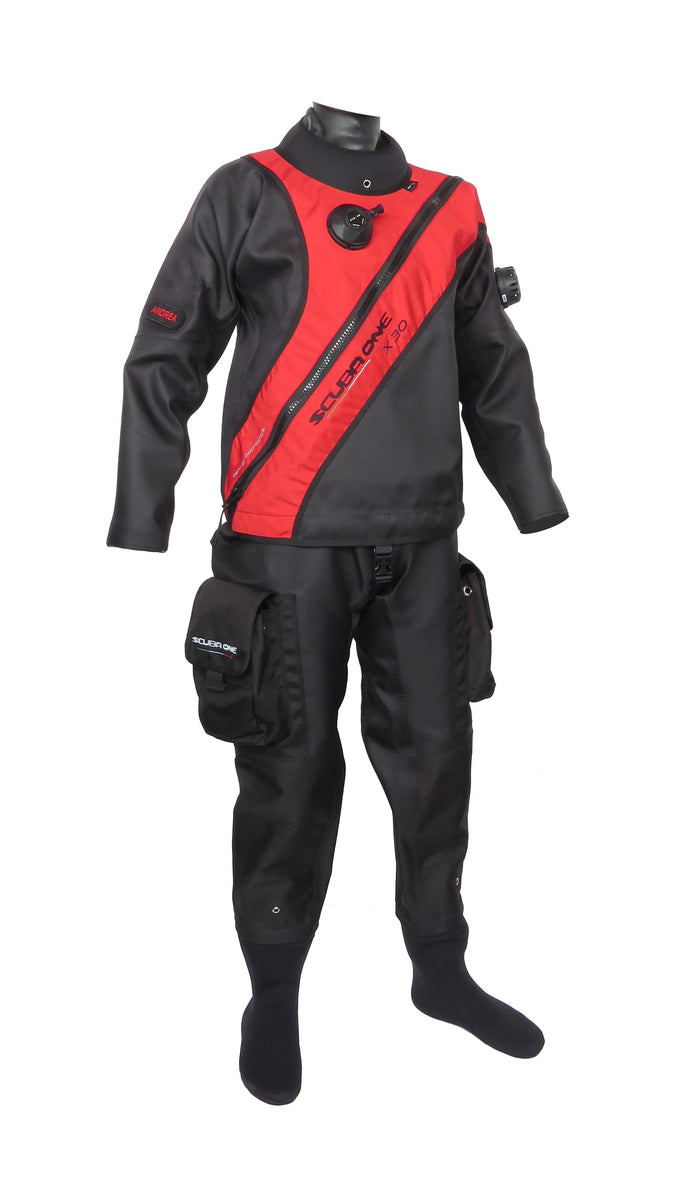 SCUBAONE trilaminate drysuit X30 – BluDiving.com